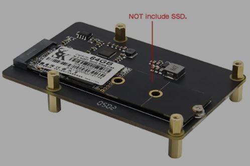 Projekt raspi4 im Geekworm Gehäuse mit SSD – Tagessichten